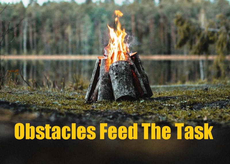 Obstacles Feed The Task - E-Motivation
